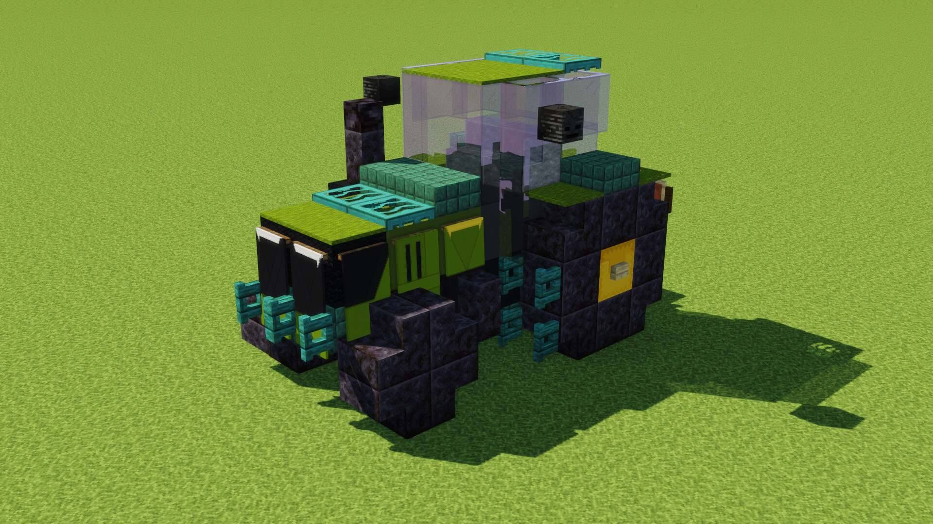 John Deere 7R Tractor Minecraft Map