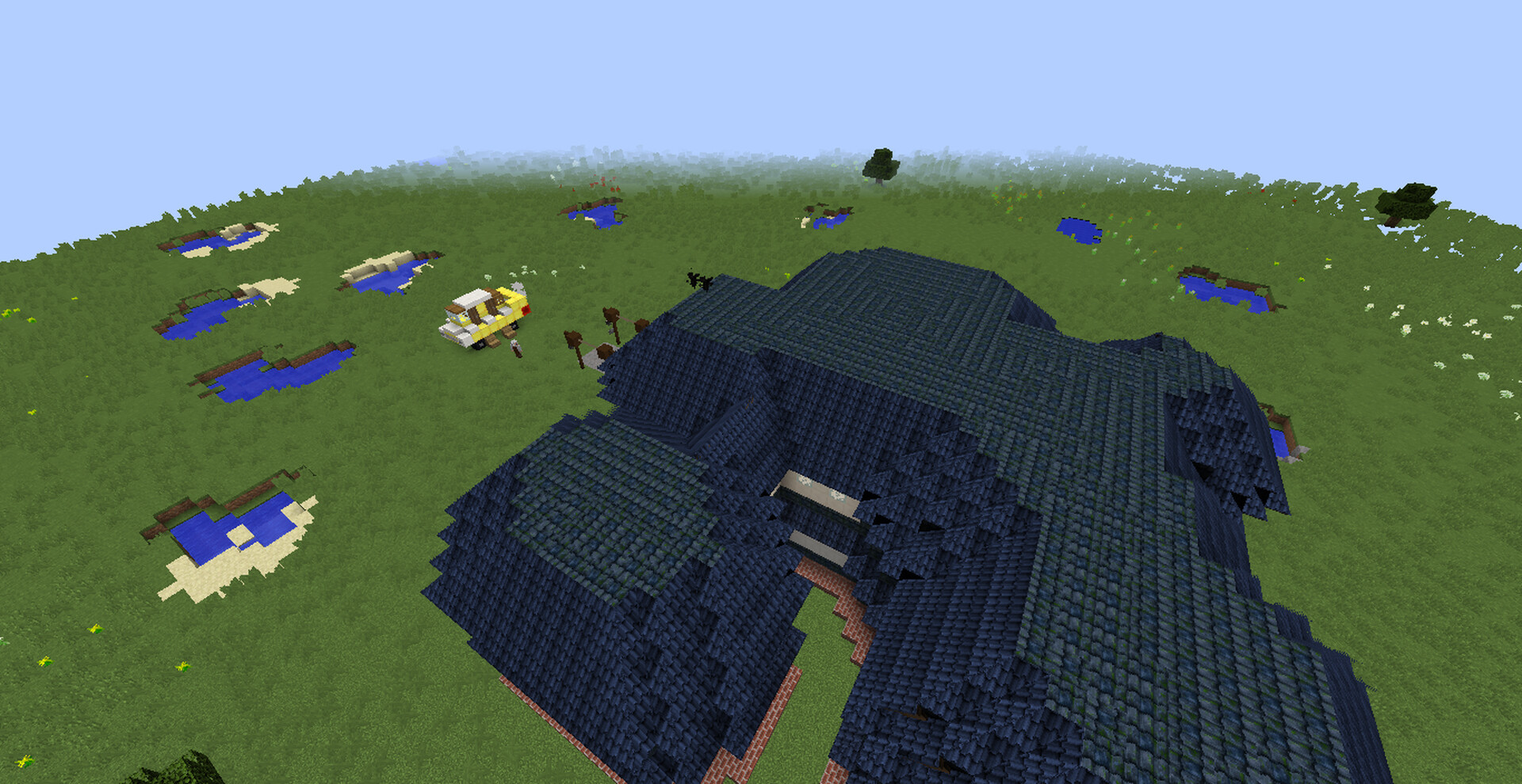 The Blue Mansion Minecraft Map