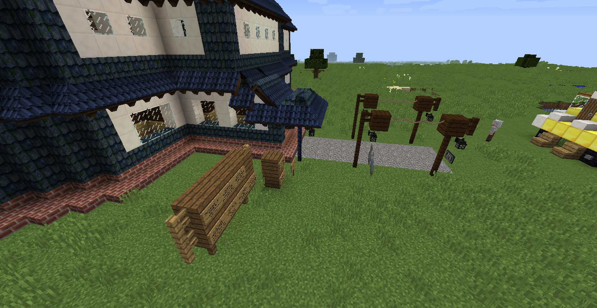 The Blue Mansion Minecraft Map