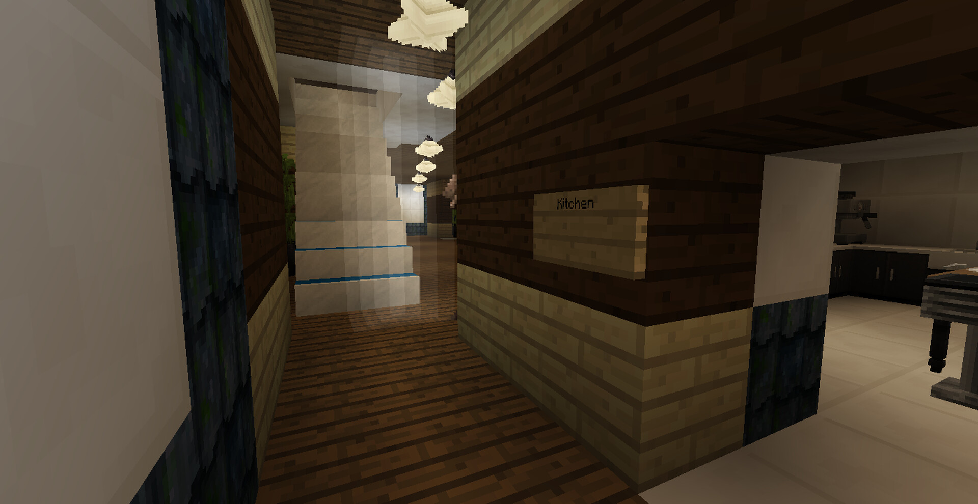 The Blue Mansion Minecraft Map