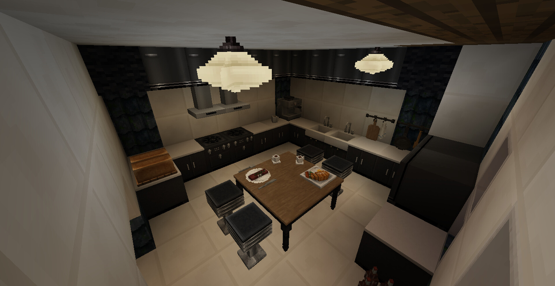 The Blue Mansion Minecraft Map