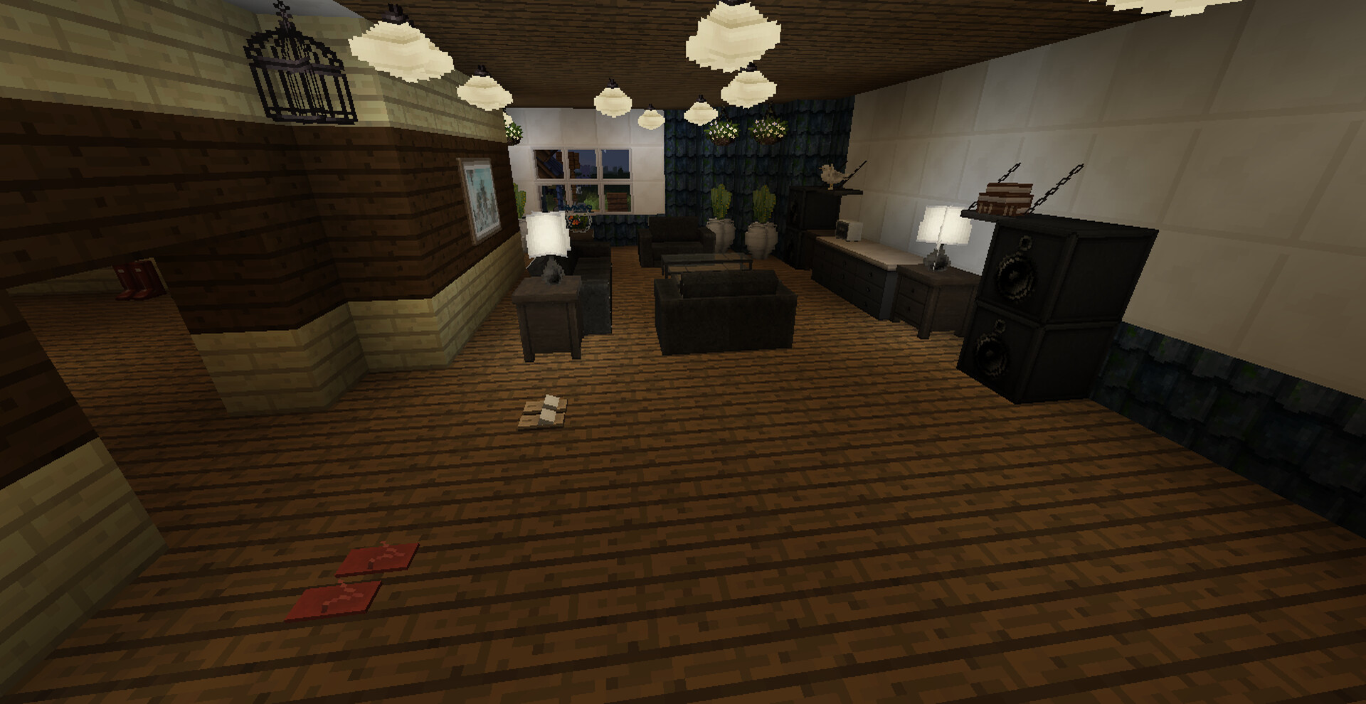 The Blue Mansion Minecraft Map
