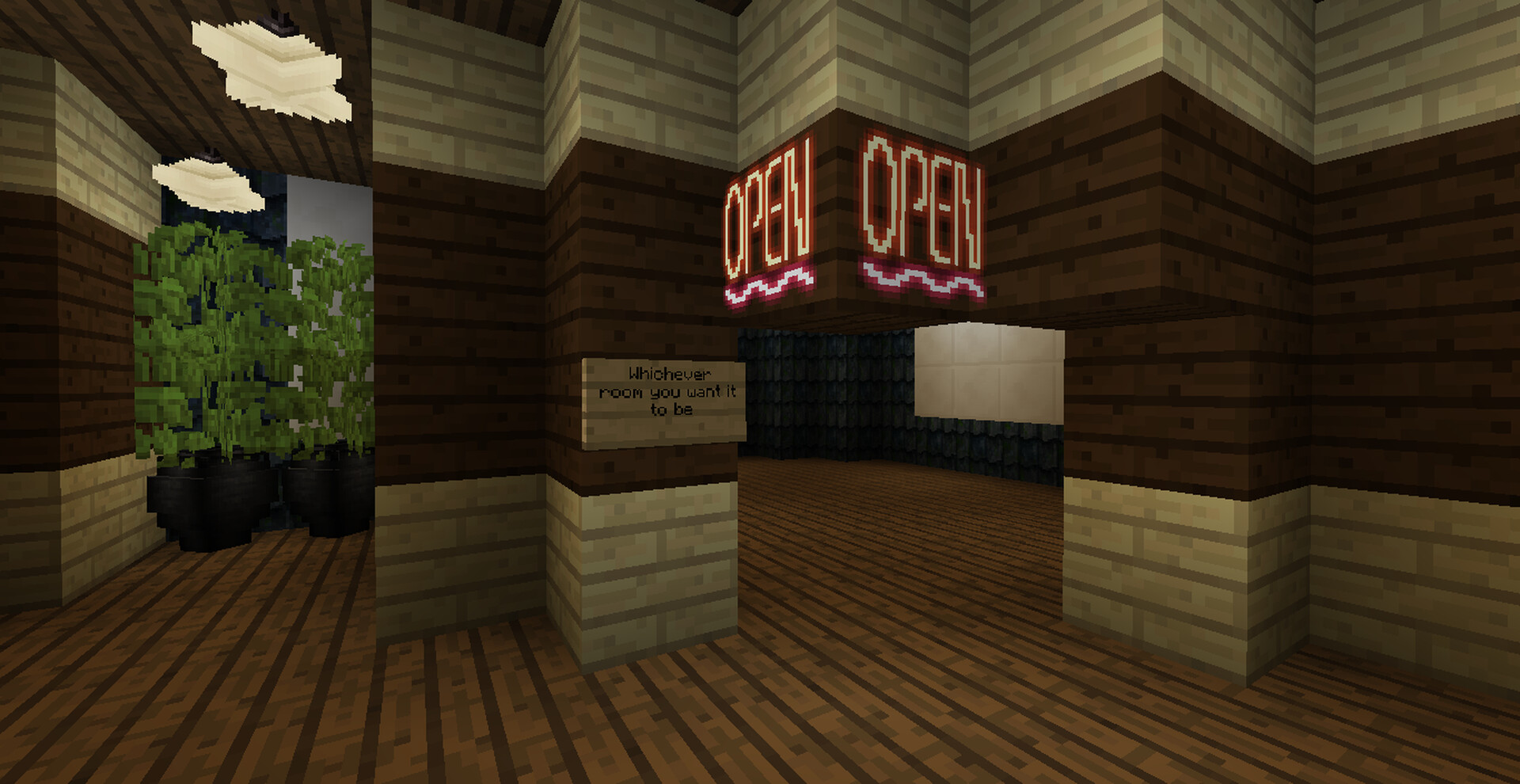 The Blue Mansion Minecraft Map