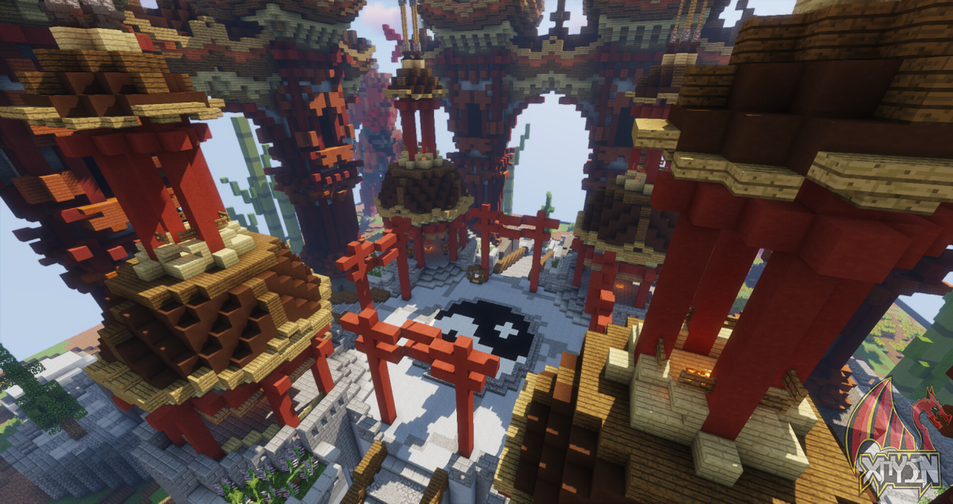 Oriental Samurai HCF Spawn - By Xayden Minecraft Map