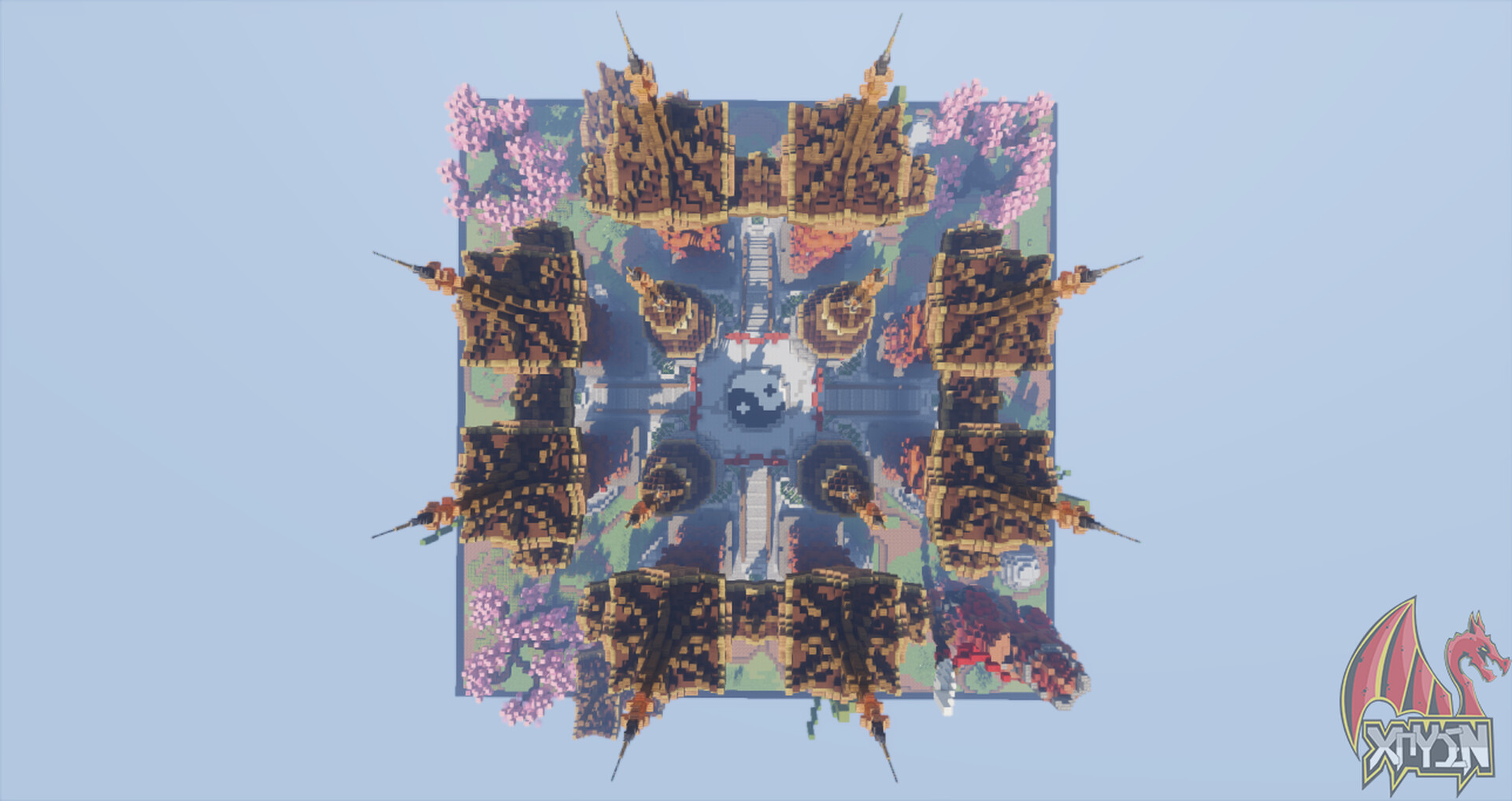 Oriental Samurai HCF Spawn - By Xayden Minecraft Map