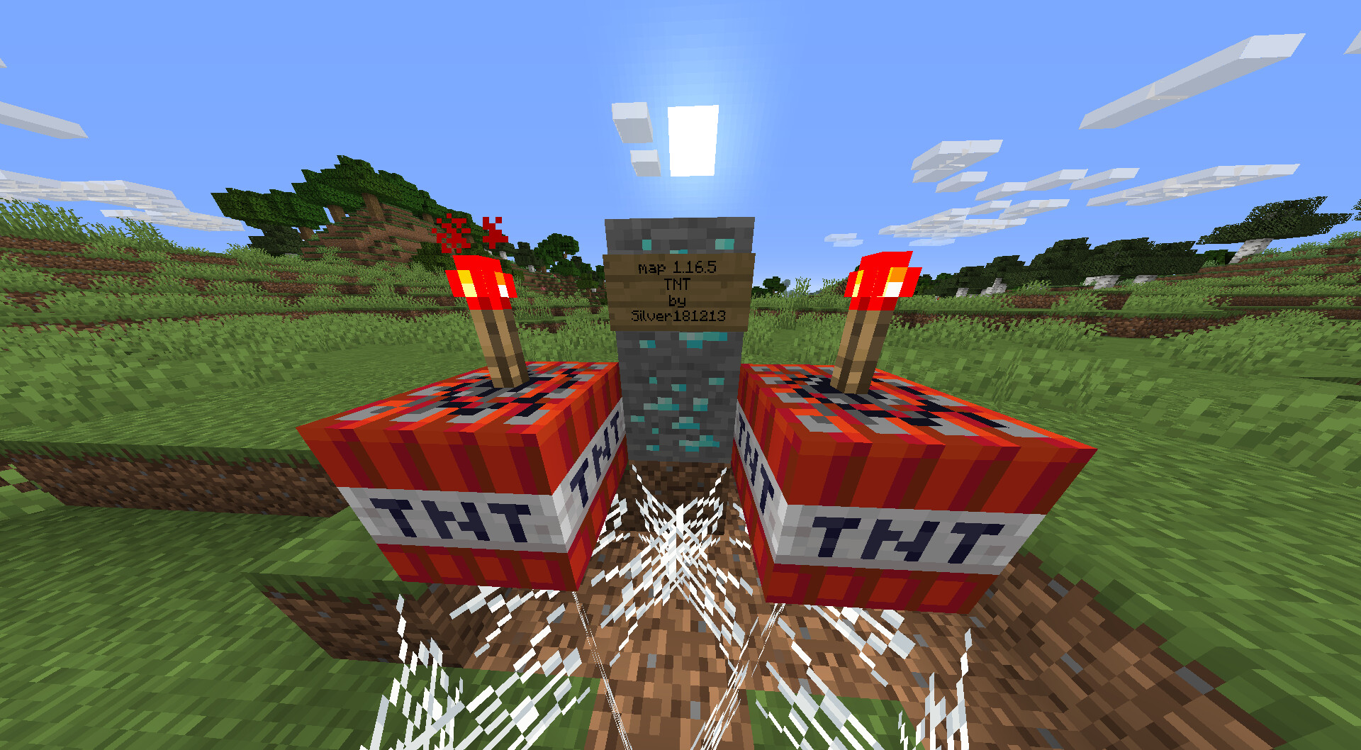 TNT map Minecraft Map