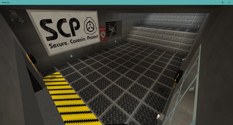 [Bedrock] SCP décontainment (V1.2.0) Minecraft Map