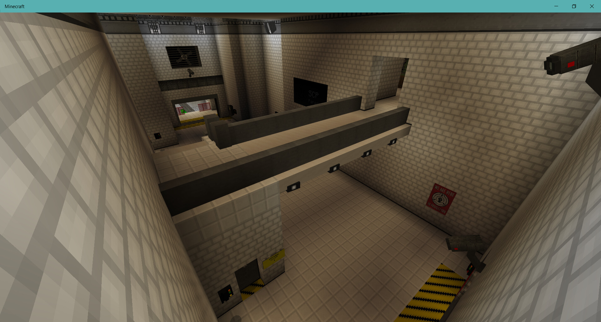 [Bedrock] SCP décontainment (V1.2.0) Minecraft Map