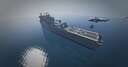 Bay-class landing ship (HMAS Choules) Minecraft Map