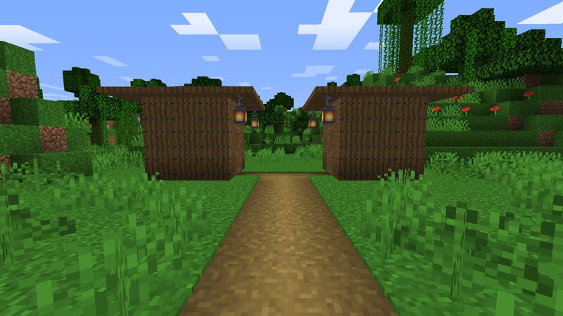 Server Spawn Build Minecraft Map