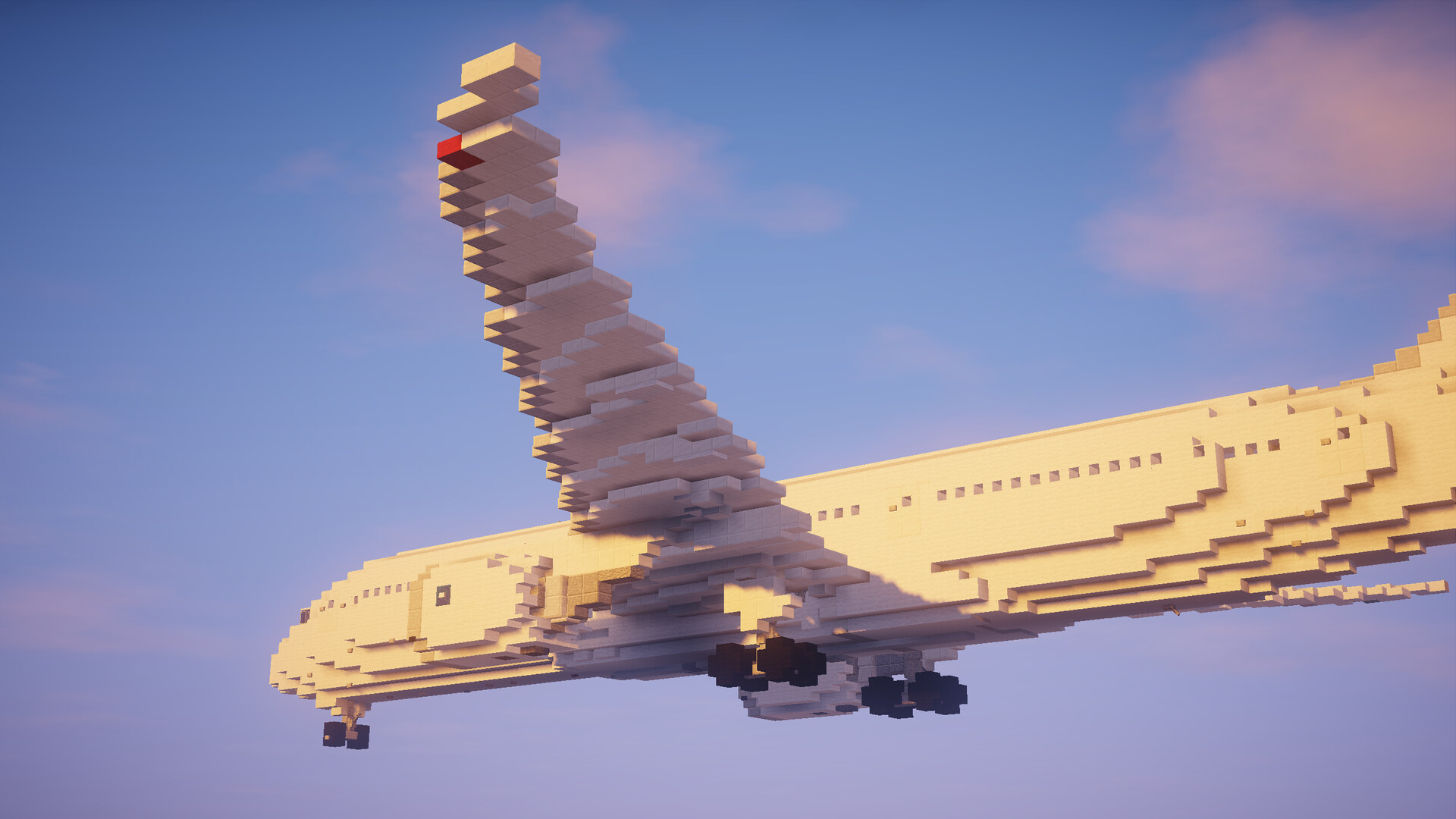 1,5:1 Boeing 787-9 Dreamliner (Updated) Minecraft Map