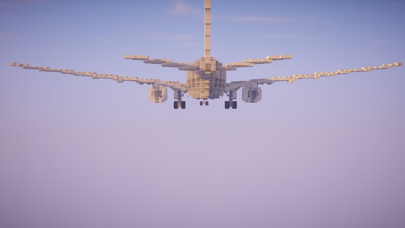 1,5:1 Boeing 787-9 Dreamliner (Updated) Minecraft Map
