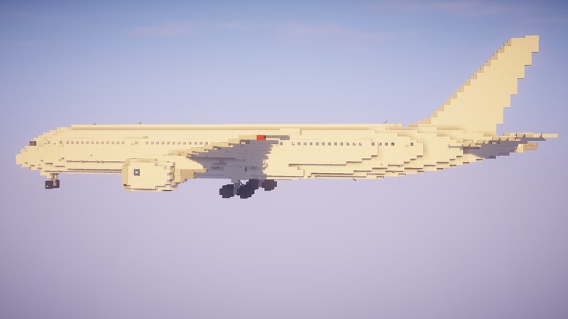 1,5:1 Boeing 787-9 Dreamliner (Updated) Minecraft Map