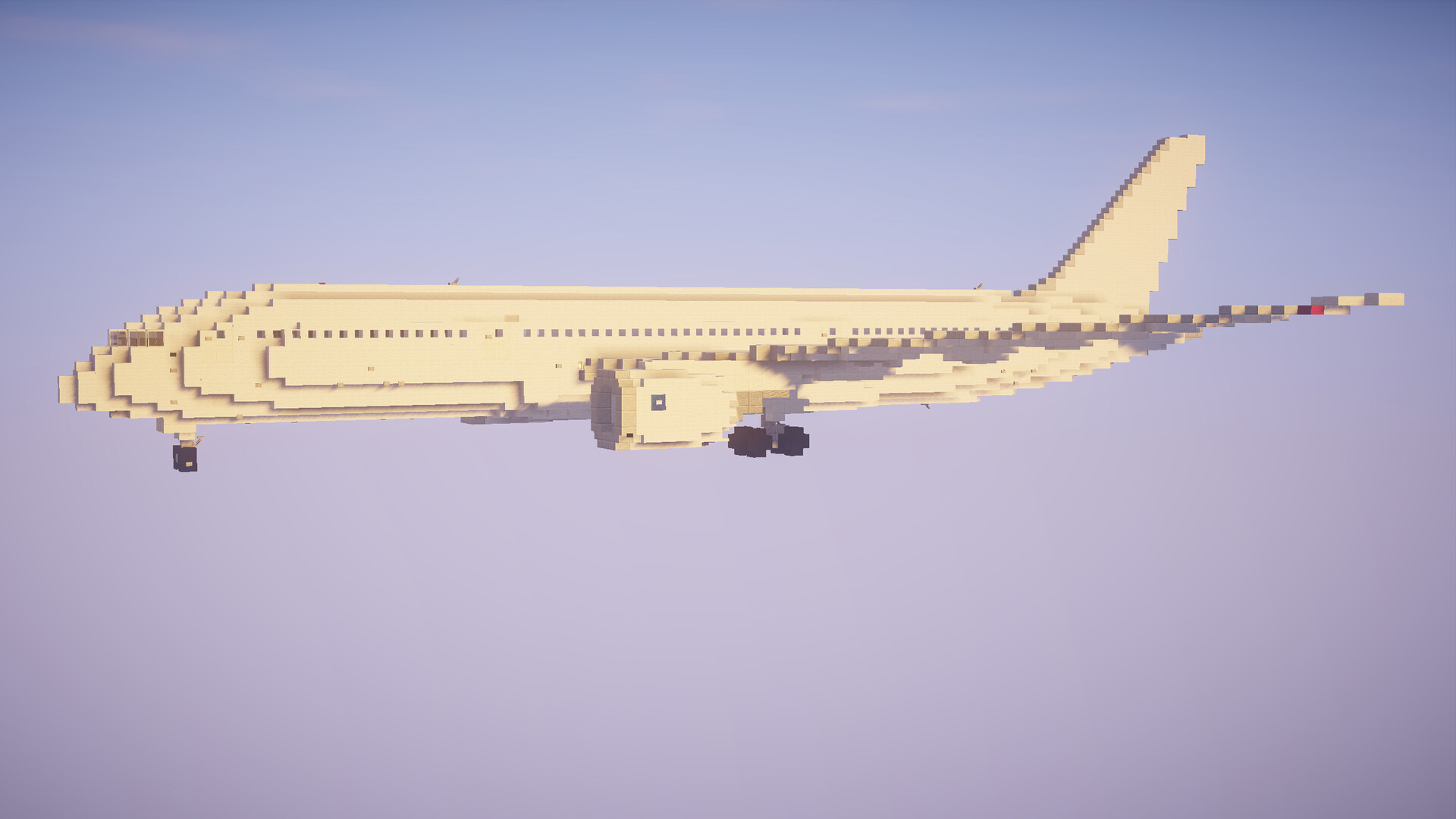 1,5:1 Boeing 787-9 Dreamliner (Updated) Minecraft Map