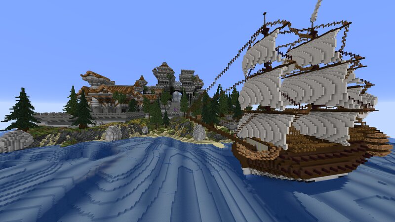 Castle Spawn Minecraft Map