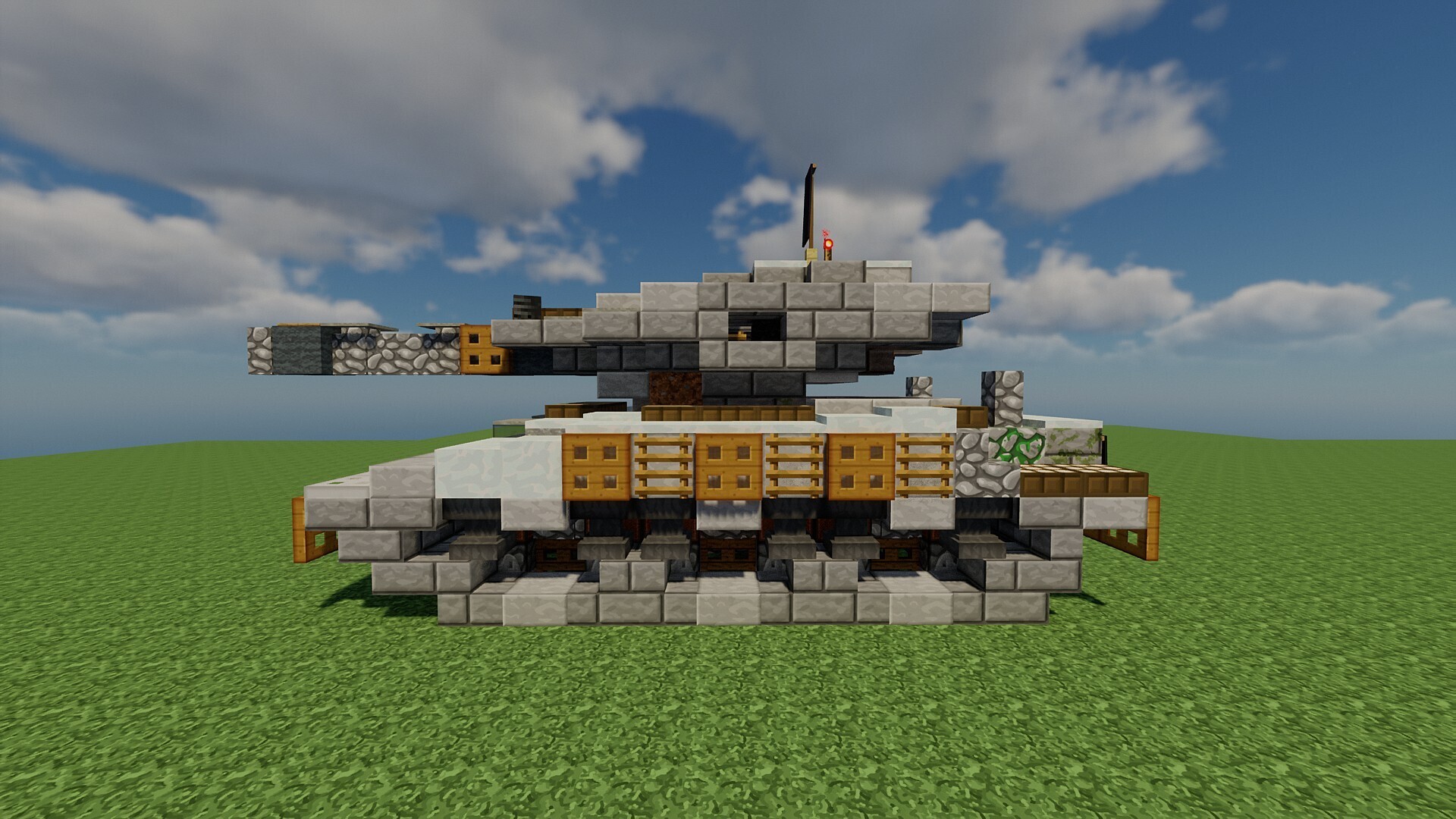 MMT-21 / Med. Tank / Fictional / Schematic 1.12.2 Minecraft Map