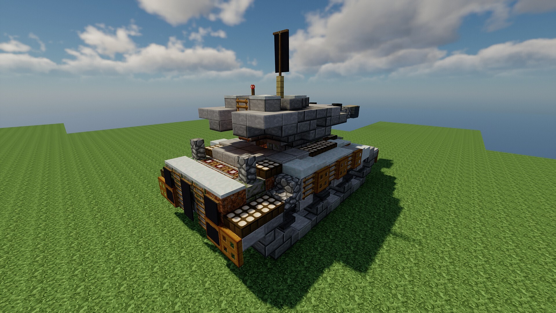 MMT-21 / Med. Tank / Fictional / Schematic 1.12.2 Minecraft Map