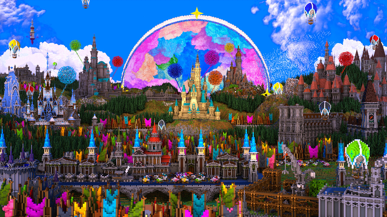 A Dream Disney World 🏰 Minecraft Map