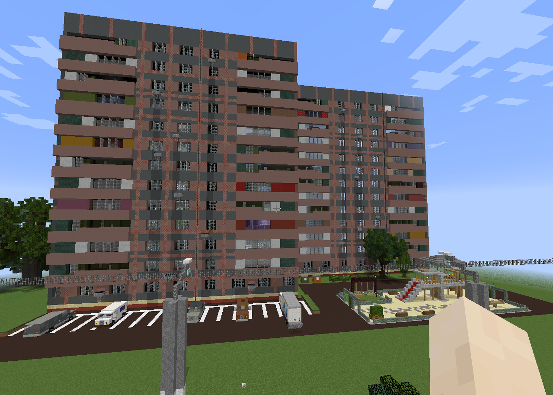 RESIDENCE SOVIET APARTMENT 12 FLOORS by Anderbest Minecraft Map