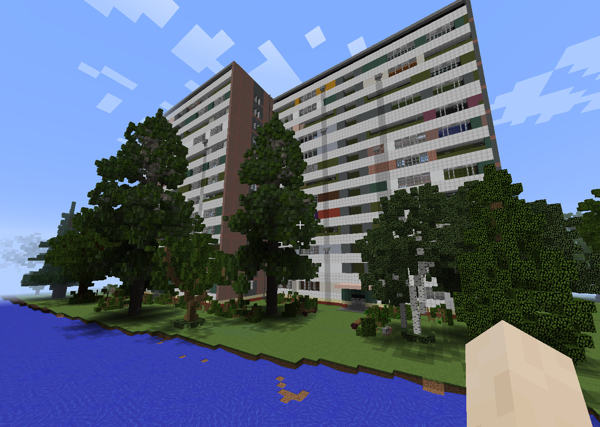 RESIDENCE SOVIET APARTMENT 12 FLOORS by Anderbest Minecraft Map