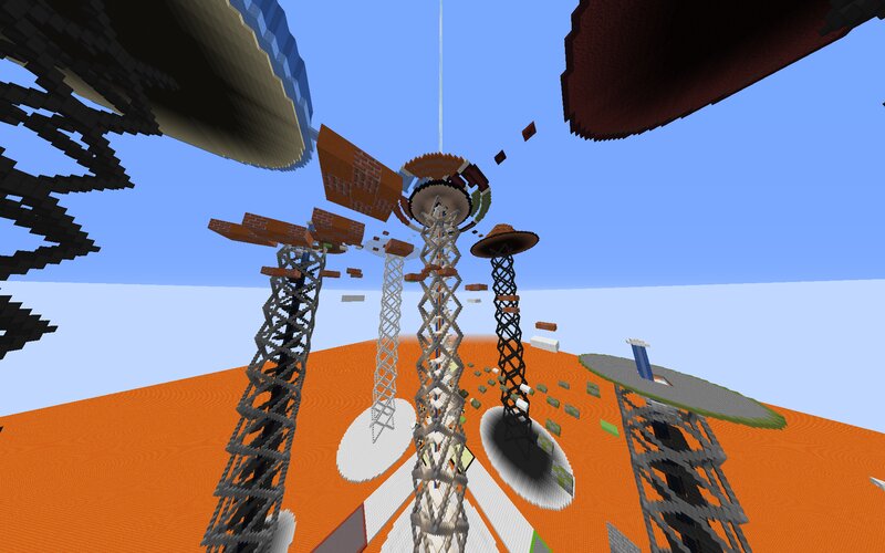 Knockback Madness (1.16+) Minecraft Map