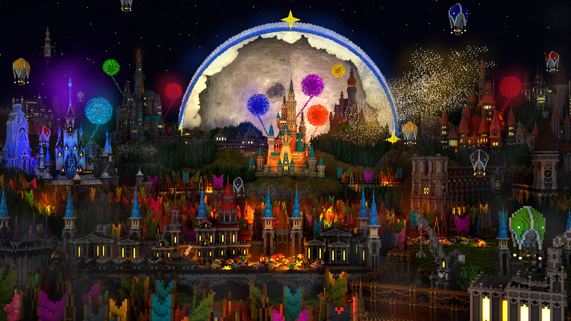 A Dream Disney World 🏰 Minecraft Map