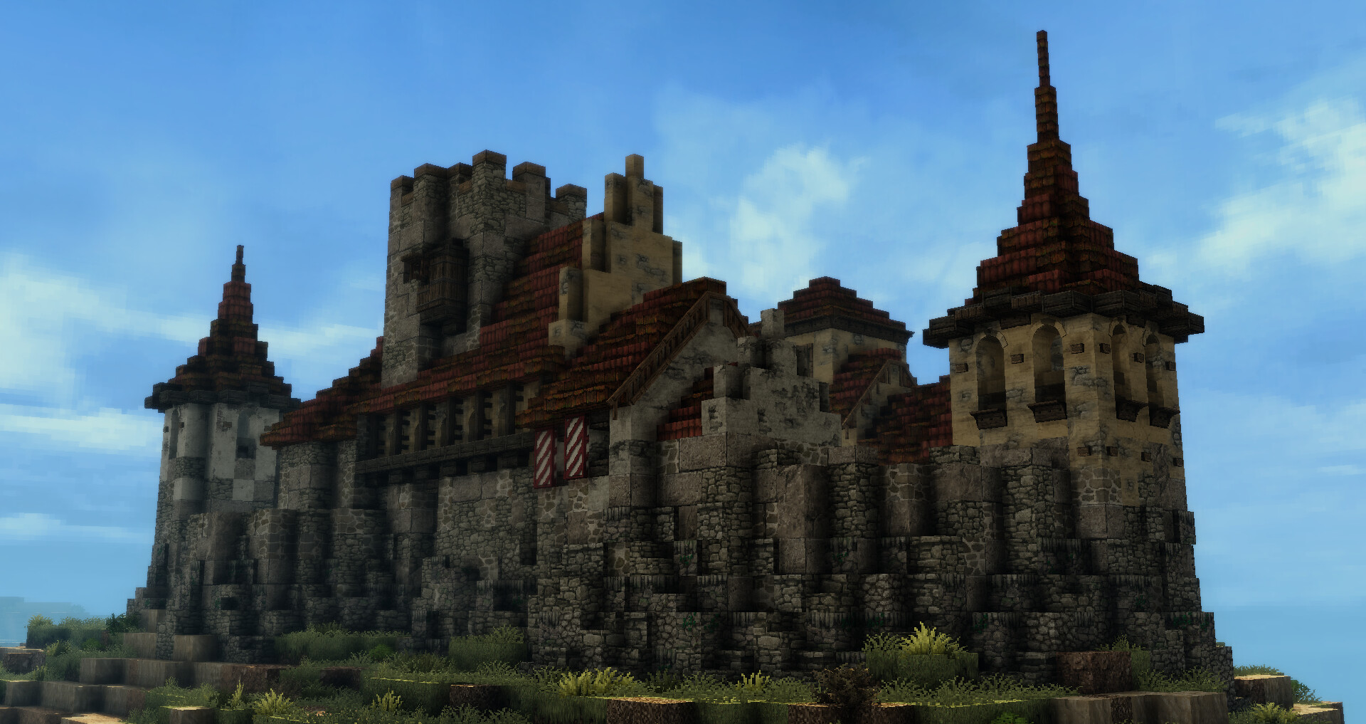 Castle Castalleon (Conquest reforged) Minecraft Map