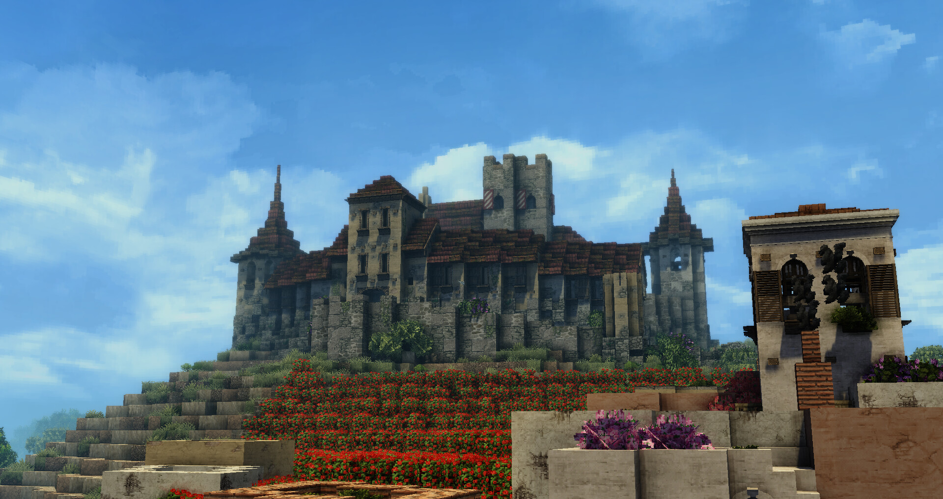 Castle Castalleon (Conquest reforged) Minecraft Map