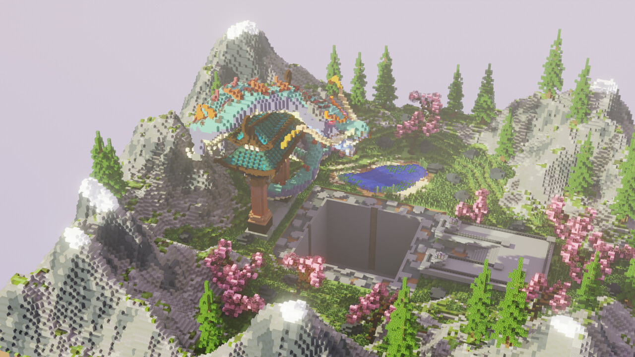 Dragons Valley Minecraft Map