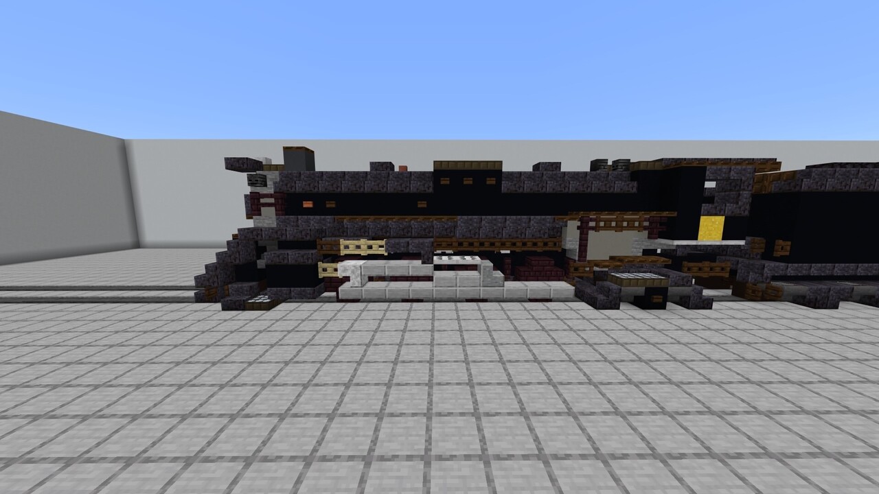 Pere Marquette N-1 2-8-4 Berkshire 1225 (Polar Express) Minecraft Map