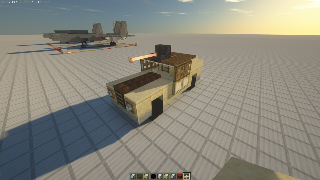 Compact Jeep Humvee with many variants Minecraft Map