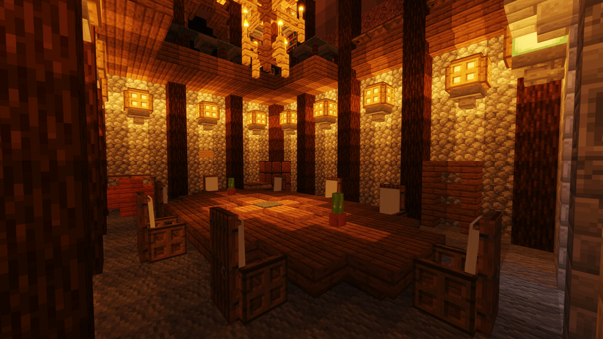 Hub Lobby •|• Medieval Village 600x600 Minecraft Map