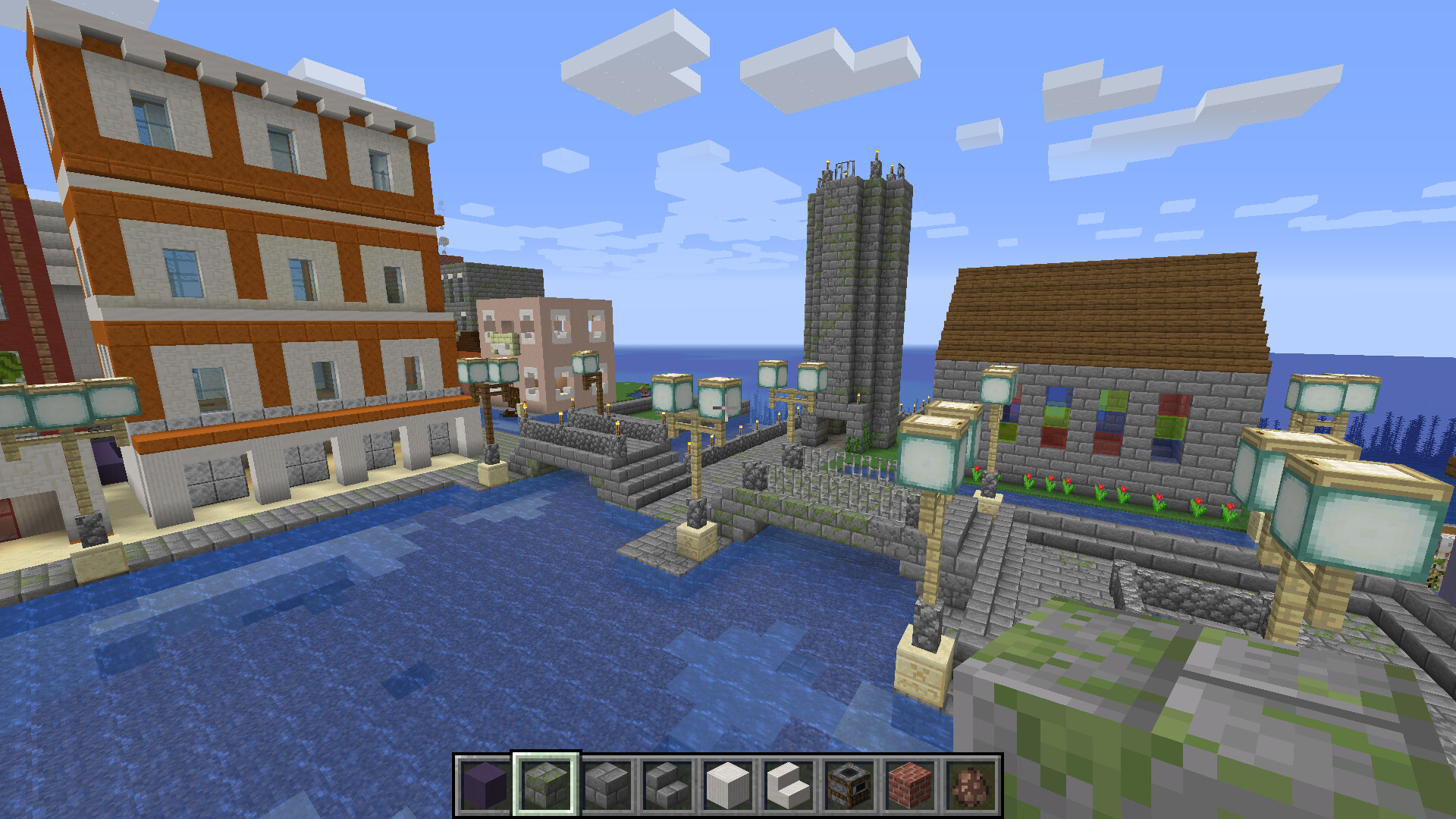 Venice Like Canal City Minecraft Map