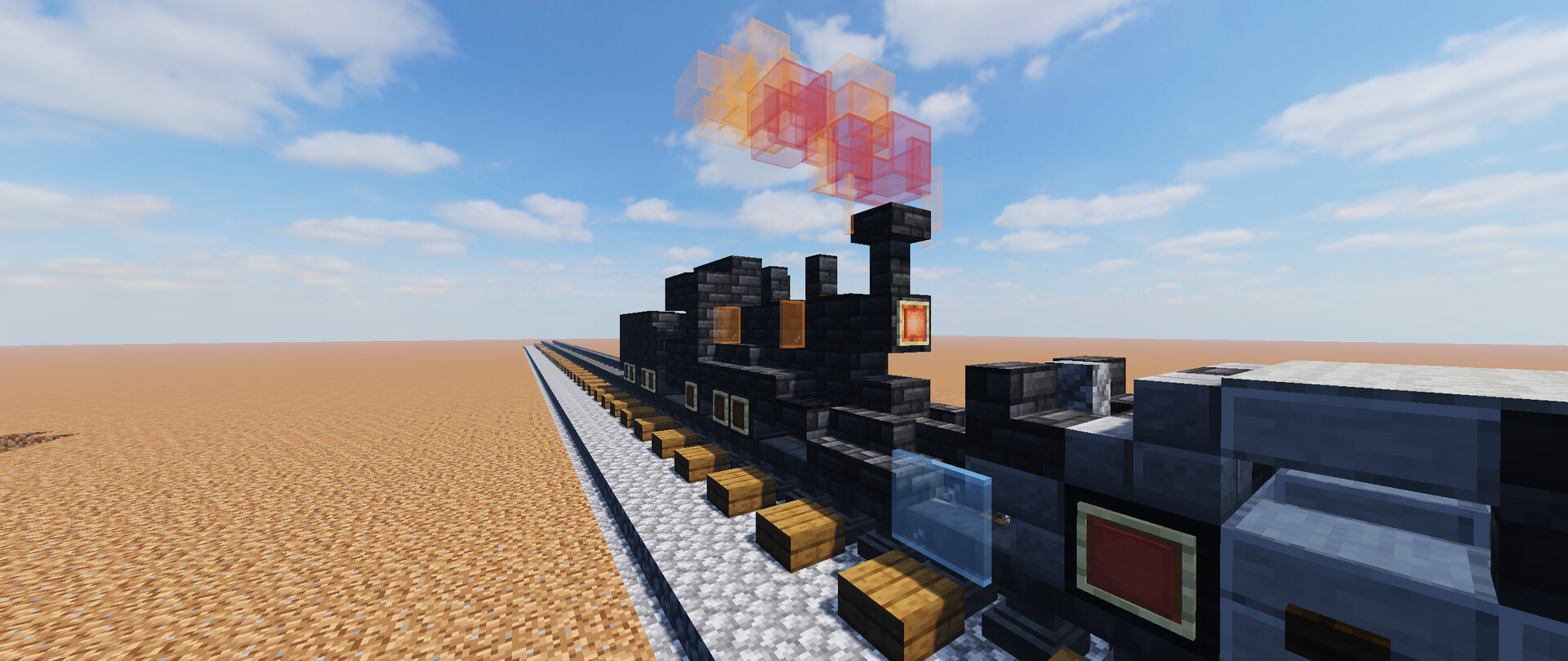 BTTF train Minecraft Map