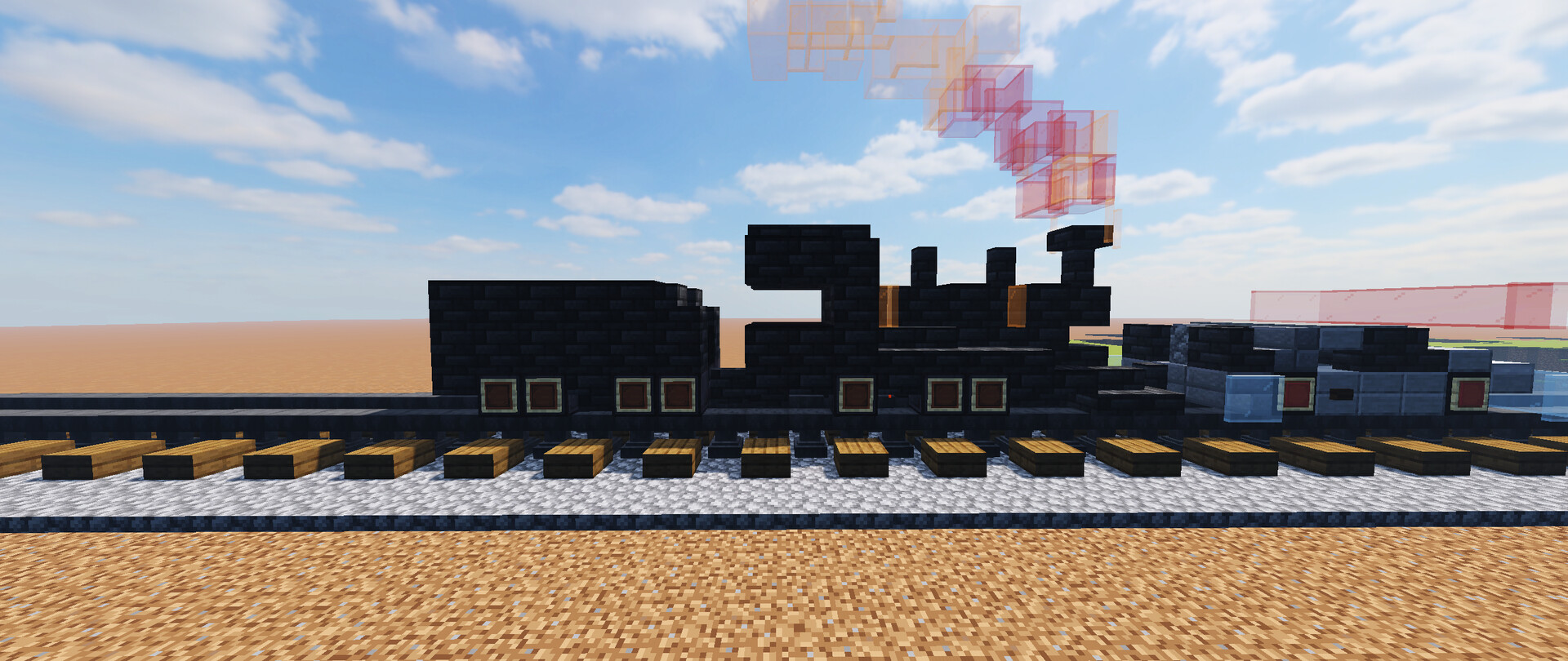 BTTF train Minecraft Map