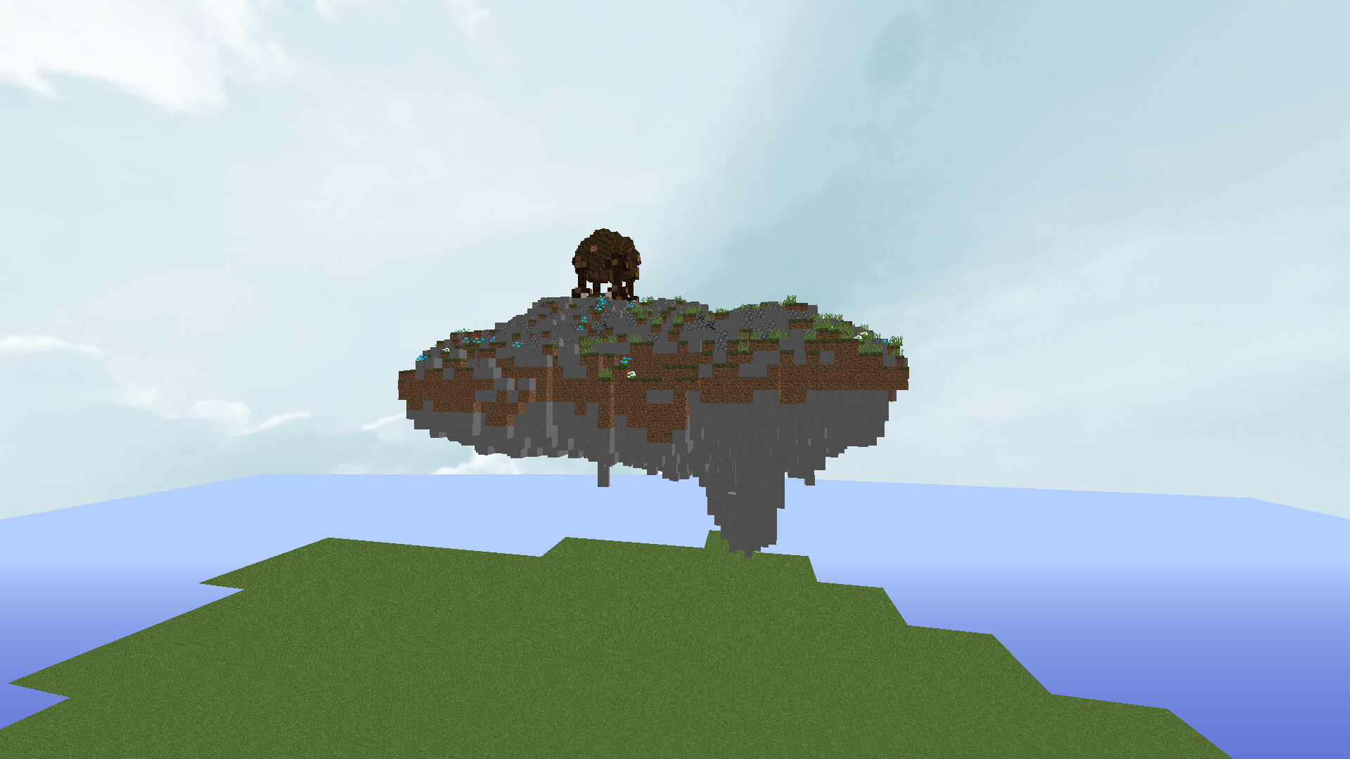 Flying->Island->Spawn! 1.8+ Minecraft Map