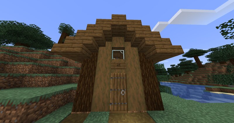 Modern House In the Woods! Minecraft Map