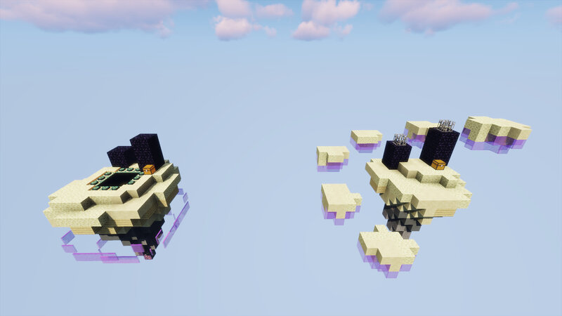 25x SkyBlock Starting Islands Pack Minecraft Map