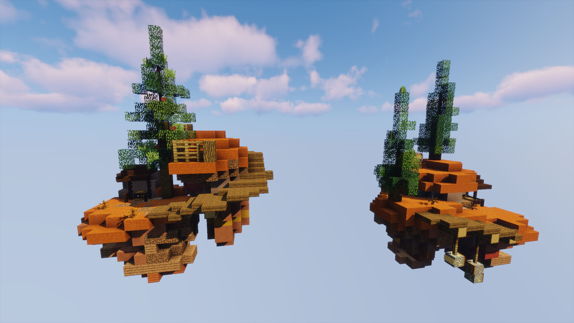 25x SkyBlock Starting Islands Pack Minecraft Map