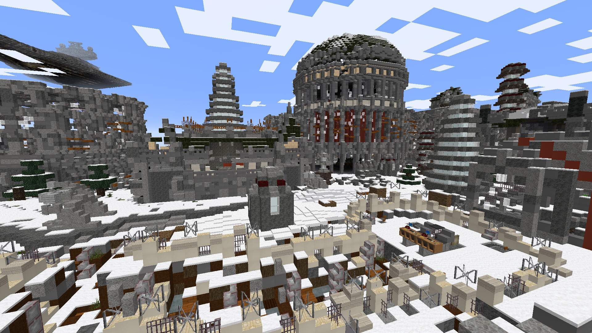 Imperial Mimban (Star Wars planet) Minecraft Map