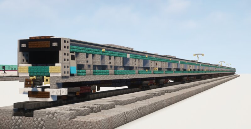 [UPDATED] 1.5:1 Scale E233-1000 Commuter Train Minecraft Map