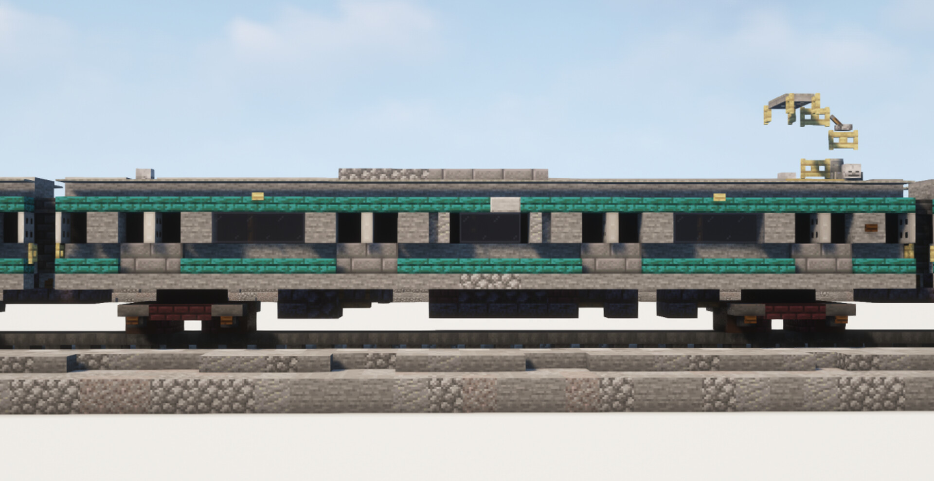 [UPDATED] 1.5:1 Scale E233-1000 Commuter Train Minecraft Map