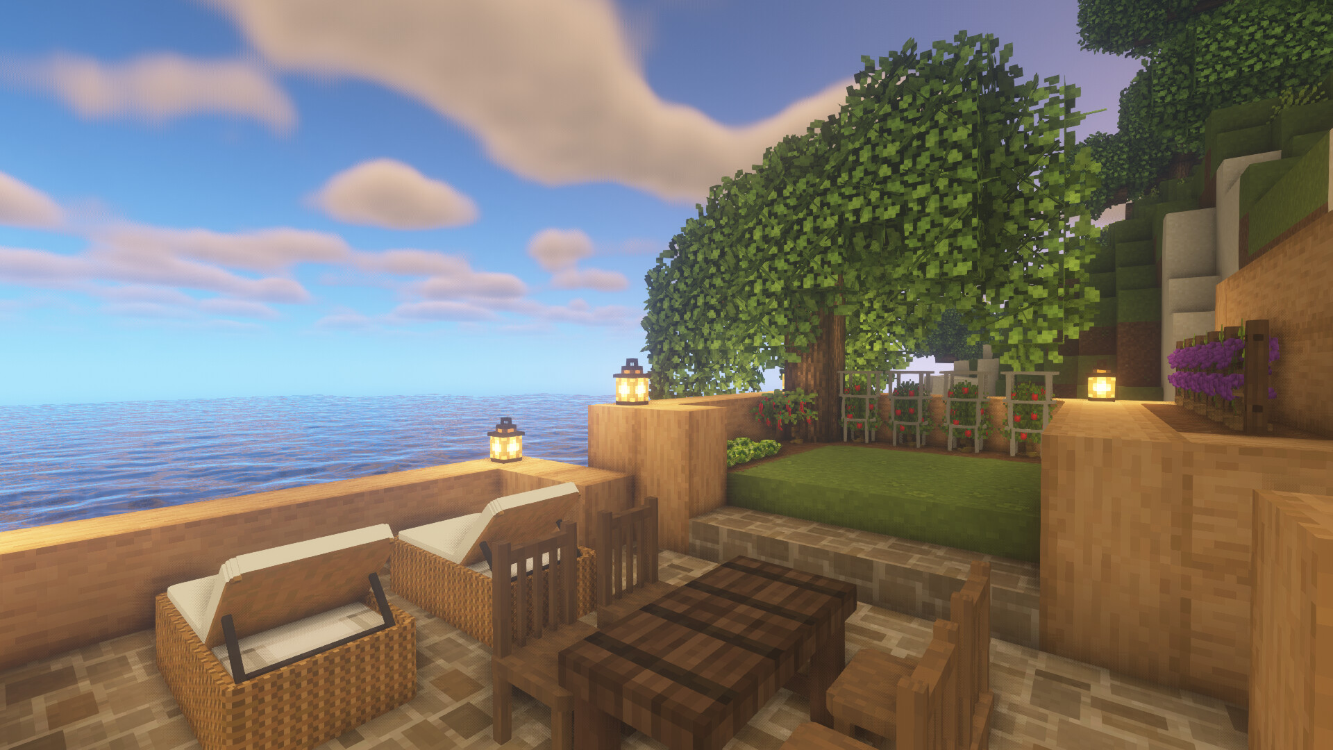 Partially Submerged Condo Minecraft Map