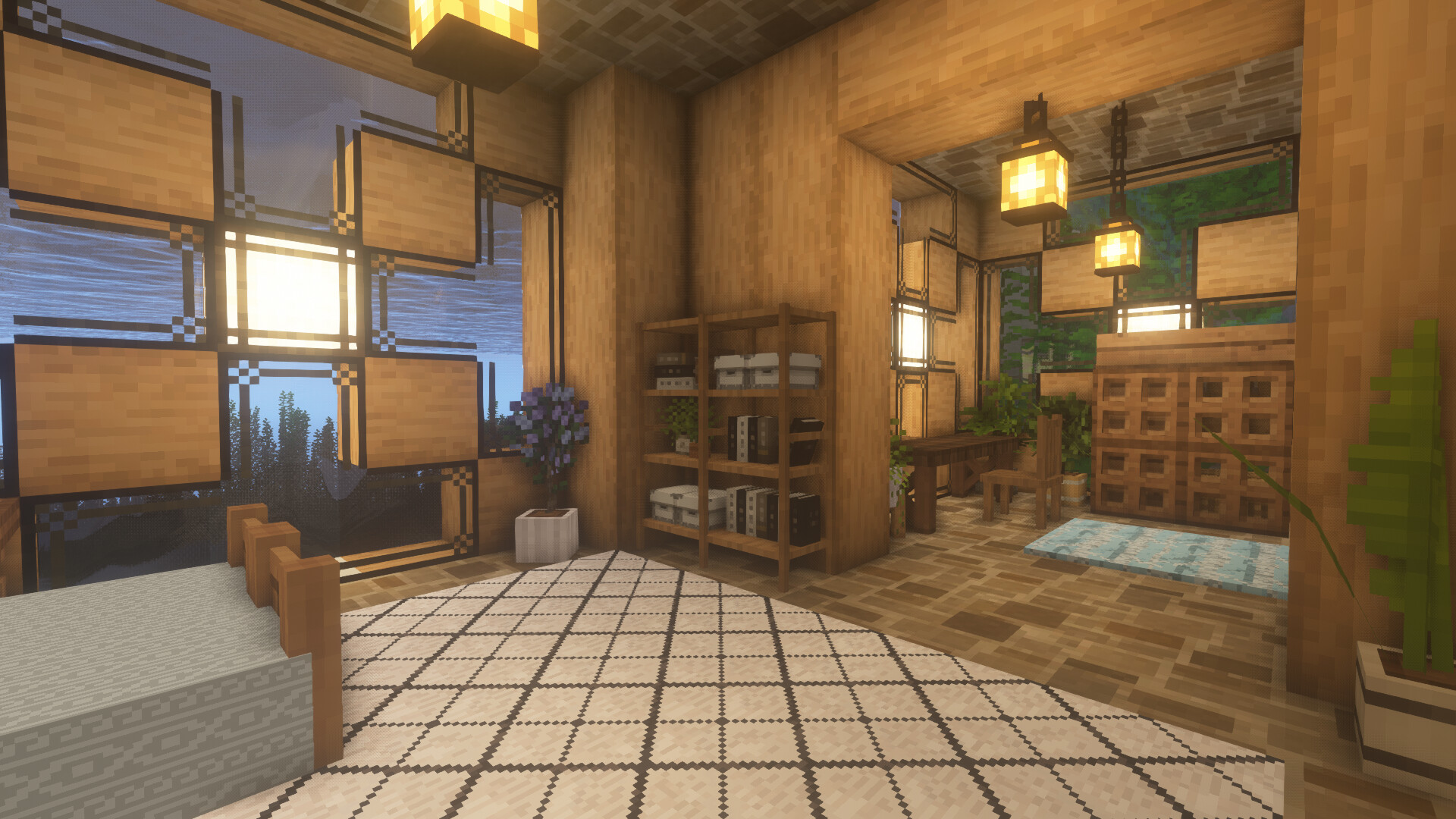 Partially Submerged Condo Minecraft Map