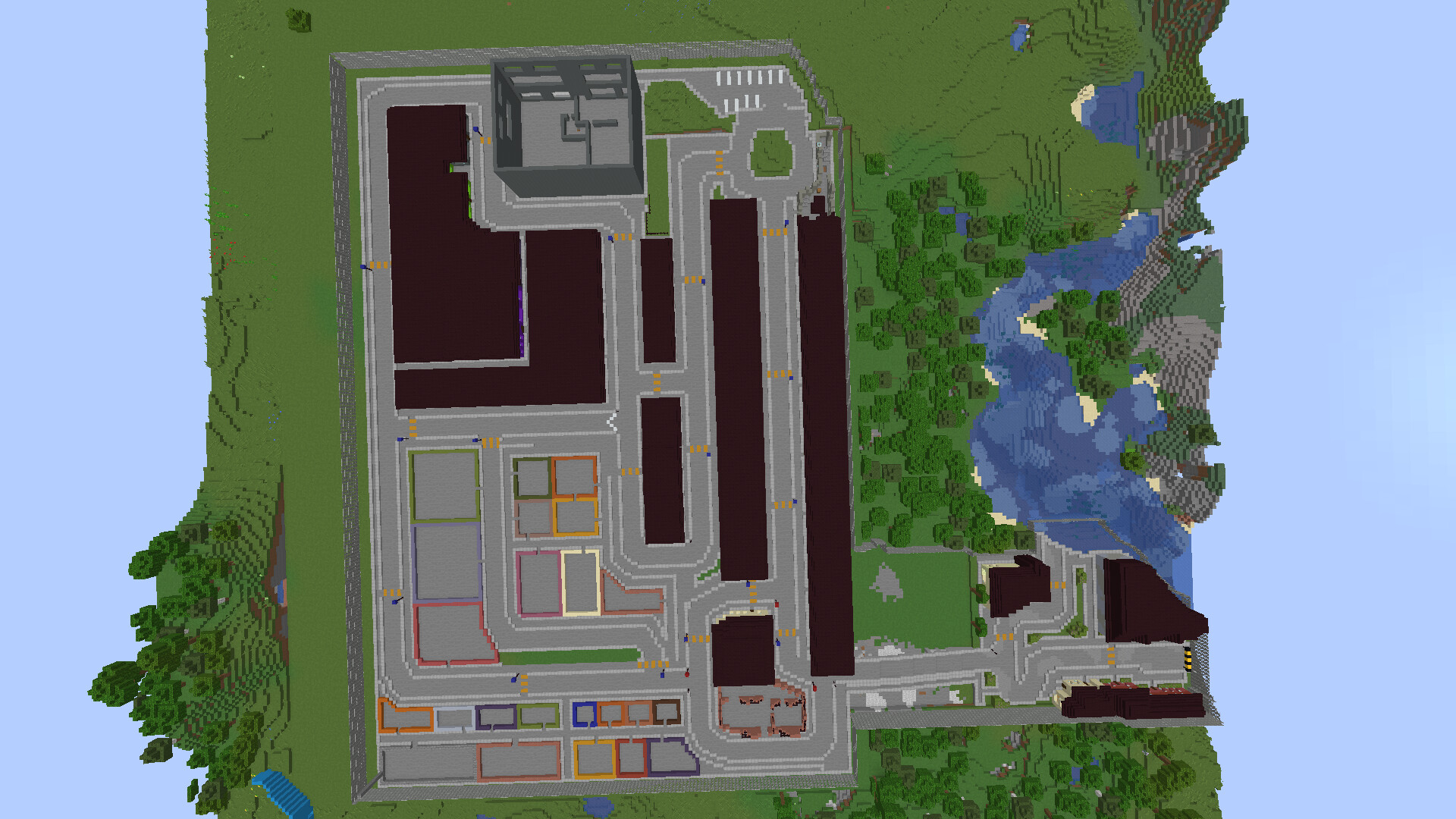 The Small Town of Test Bubble 037 Minecraft Map