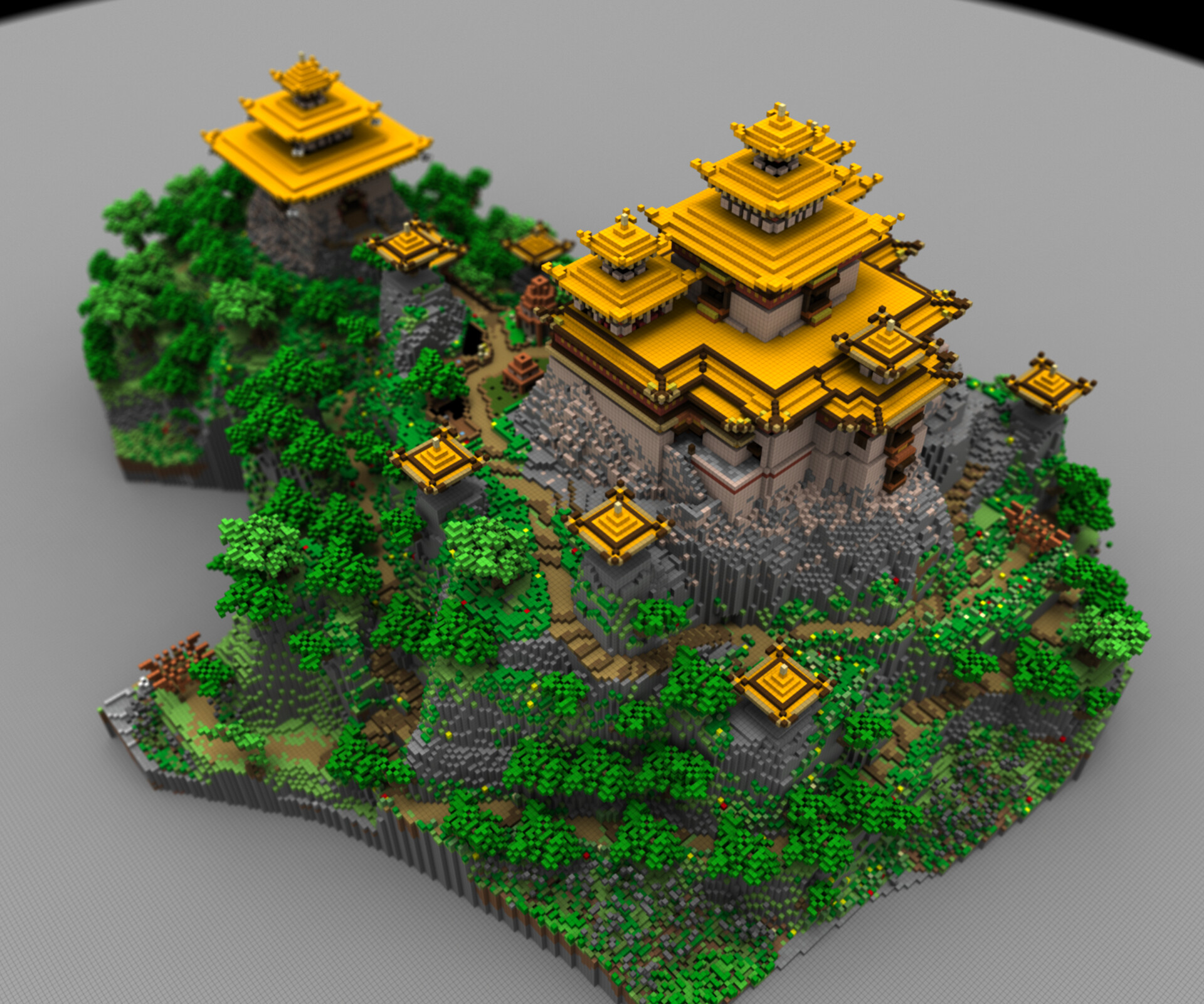 Templo Taoista from Deimos (ONLY PICTURES) Minecraft Map