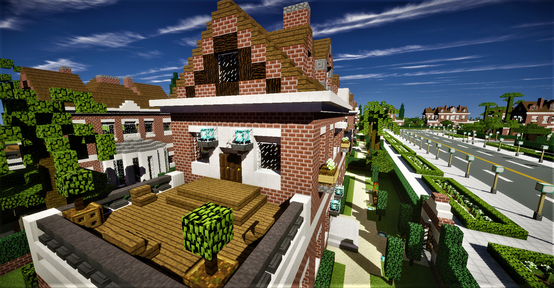 Suburban victorian house Minecraft Map
