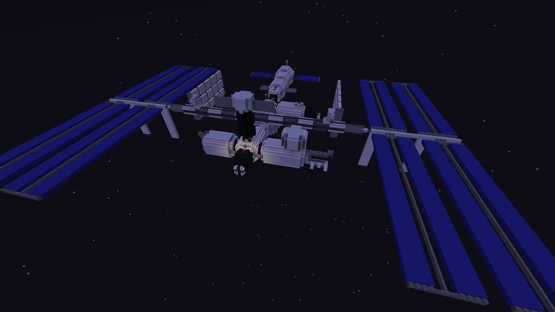Replica of the International Space Station (ISS) / With full accurate ...