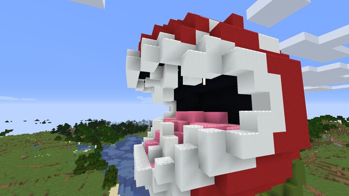 Piranha Plant from Mario!! Minecraft Map