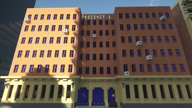 Portsmouth Police Precinct 1 Minecraft Map